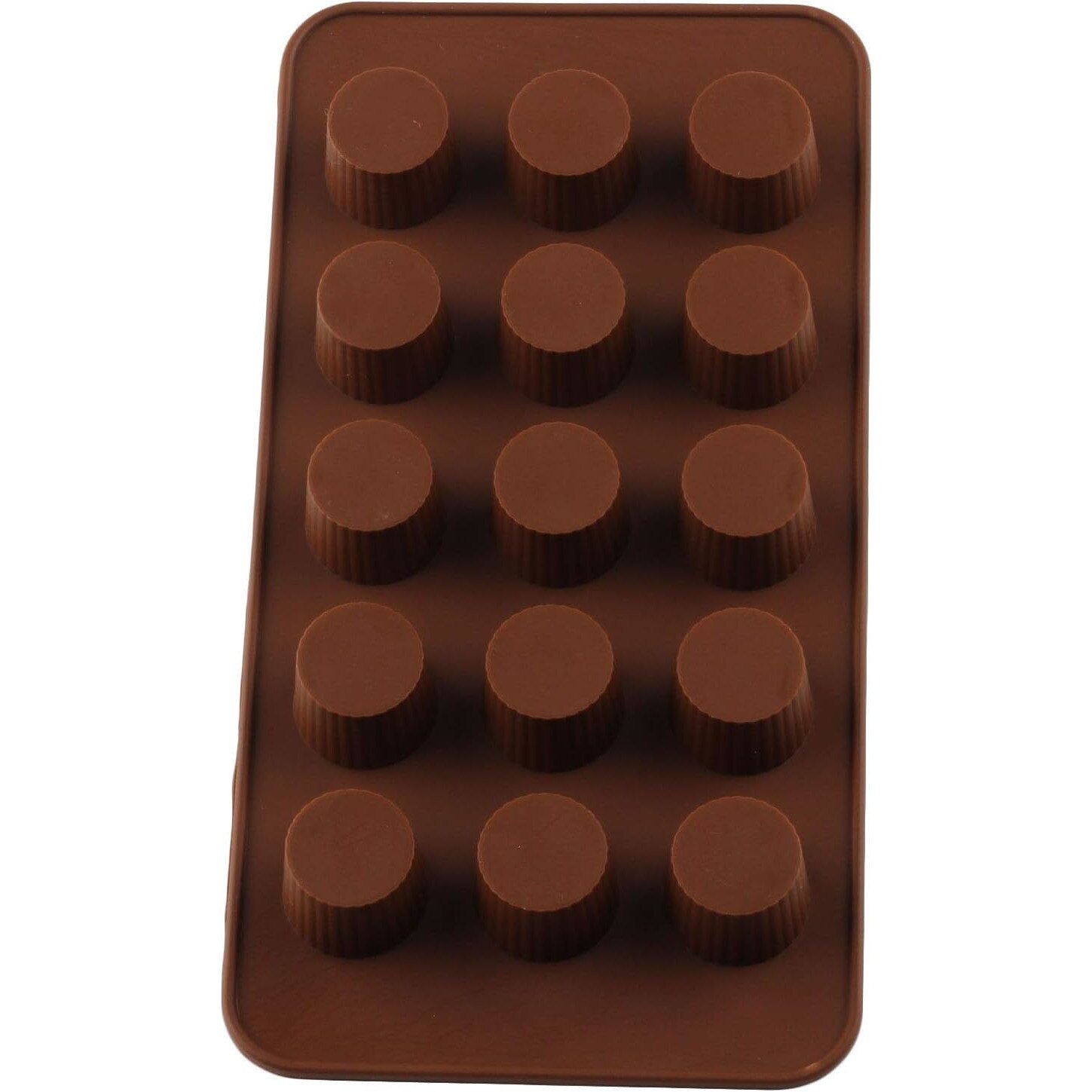 Set 3 forme pentru prajituri, Silicon, Maro - eMAG.ro