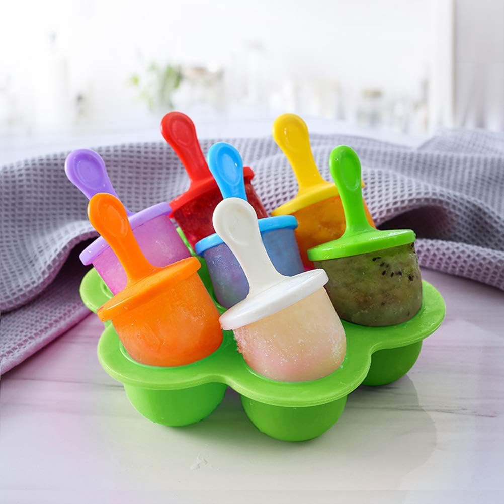 Forme pentru inghetata, FDA, Silicon, Multicolor - eMAG.ro