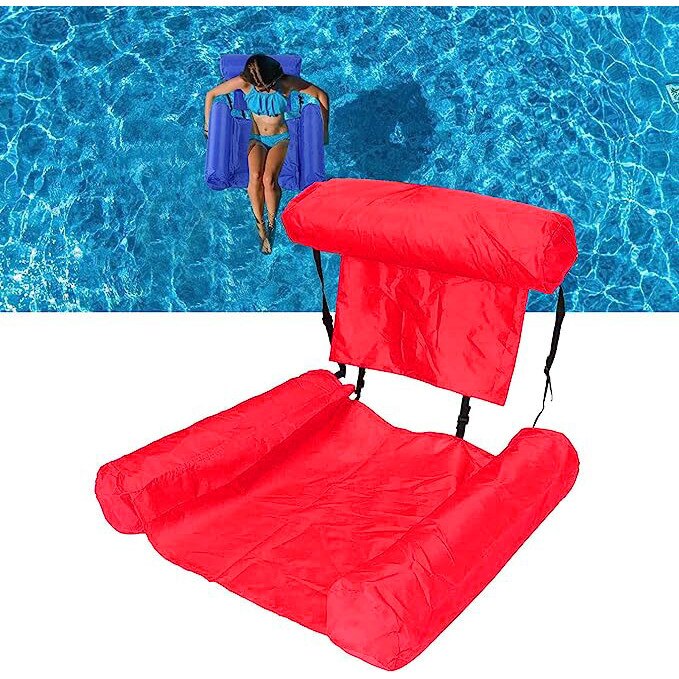 Scaun Gonflabil Plutitor EDAR, Pentru Strand/Plaja, Reglabil, 100x120 ...