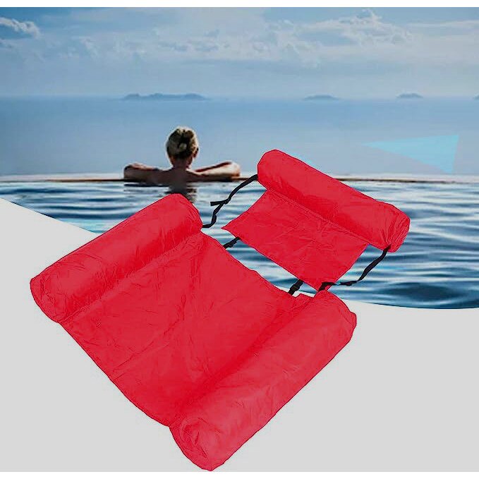 Scaun Gonflabil Plutitor EDAR, Pentru Strand/Plaja, Reglabil, 100x120 ...