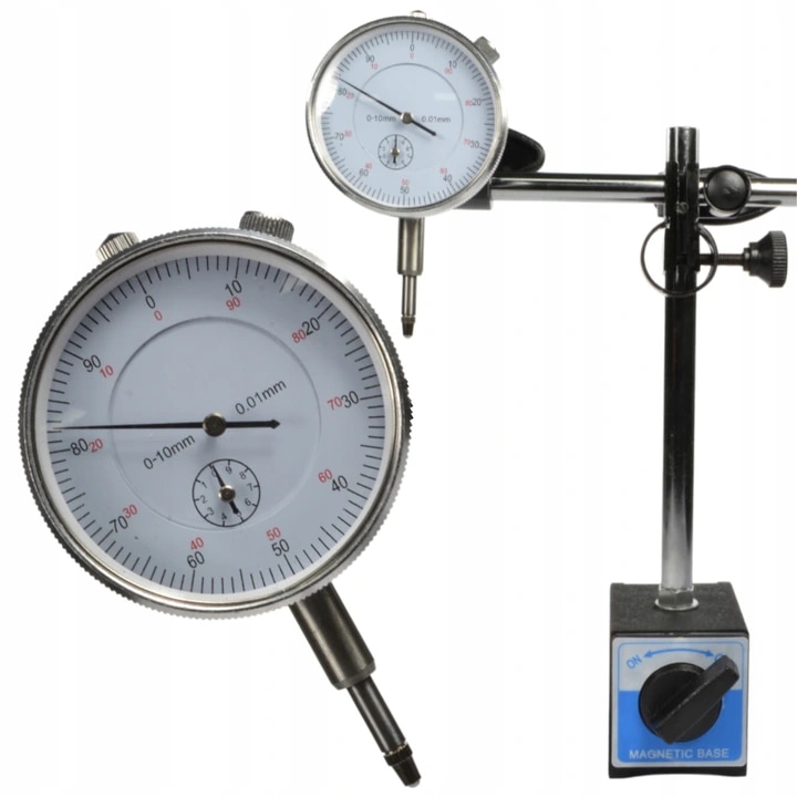 Ceas comparator 0-10mm cu baza magnetica (27516) - eMAG.ro