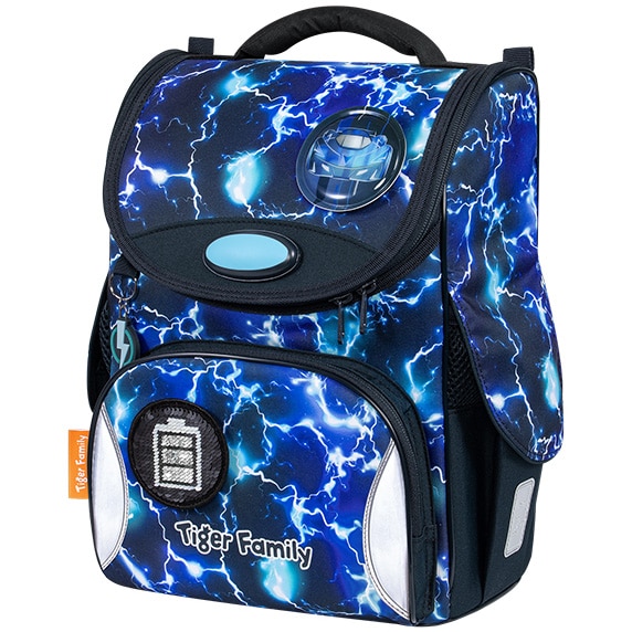 Ghiozdan Tiger Nature Quest PRO neechipat, dimensiune 35 x 31 x 19 cm ...