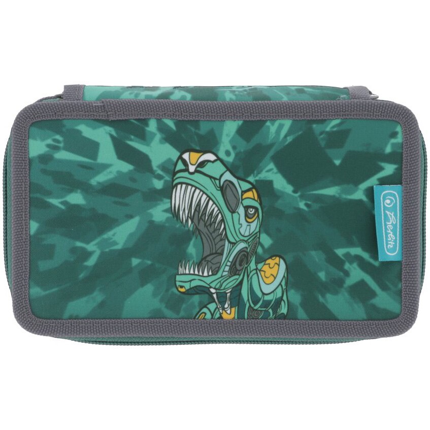 Penar Herlitz echipat, 23 piese, cu 2 fermoare, dimensiune 20 x 4,5 x ...