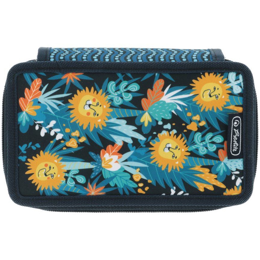 Penar Herlitz echipat, 31 piese, 3 fermoare, dimensiune 19 x 11,5 x 7 ...