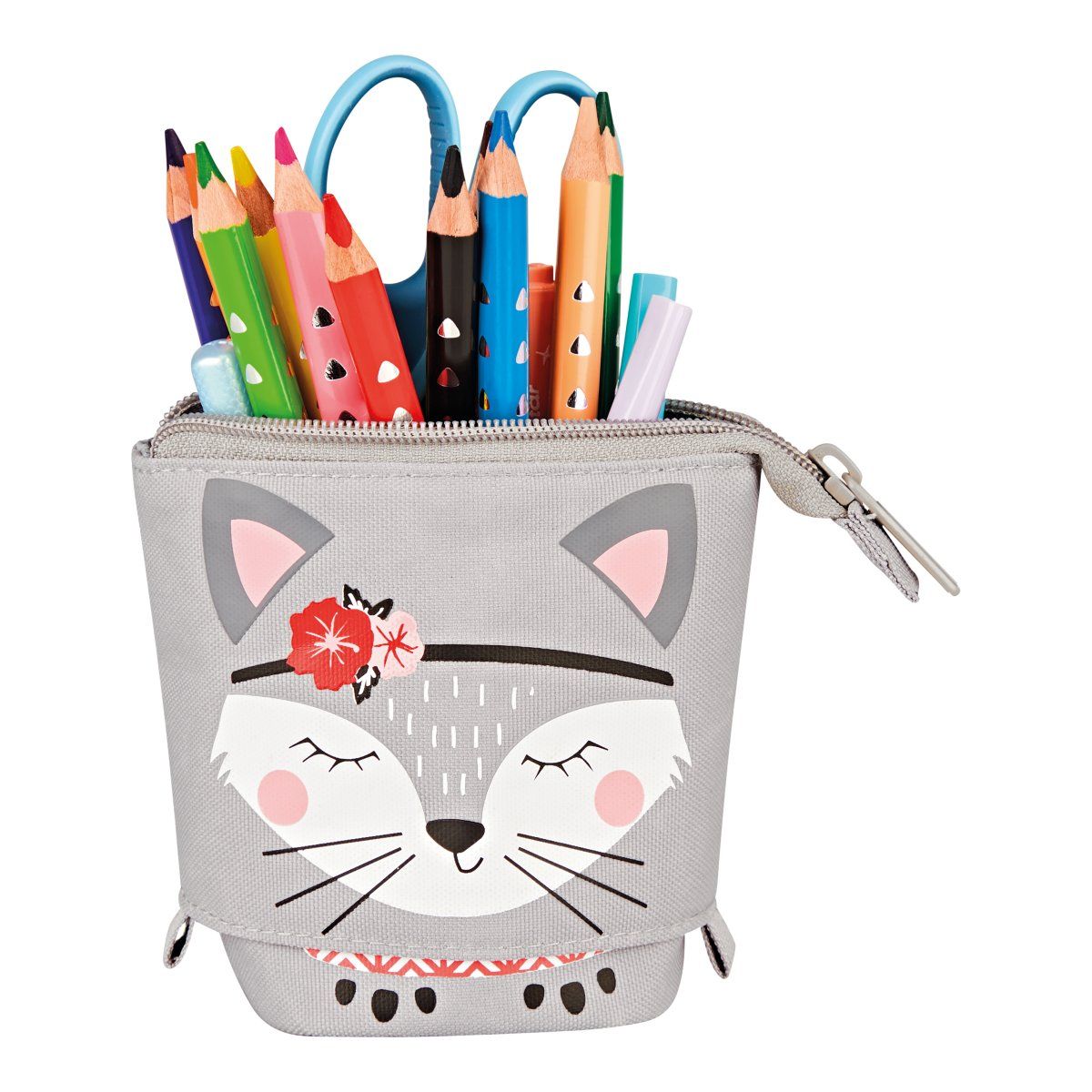 Penar Herlitz Vertical Tip Etui, 2 In 1, Motiv Kitty - eMAG.ro