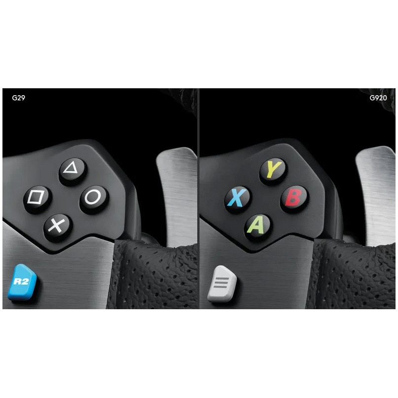 Volan Logitech G920 Driving Force Racing pentru PC, Xbox Series X/S ...