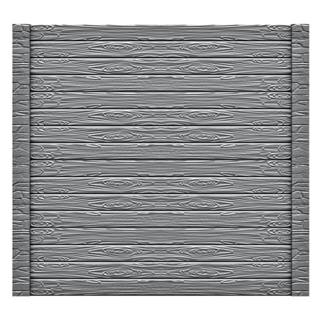 Set matrita gard, panou intreg, 4 matrite mijloc si 2 stalpi, model ...