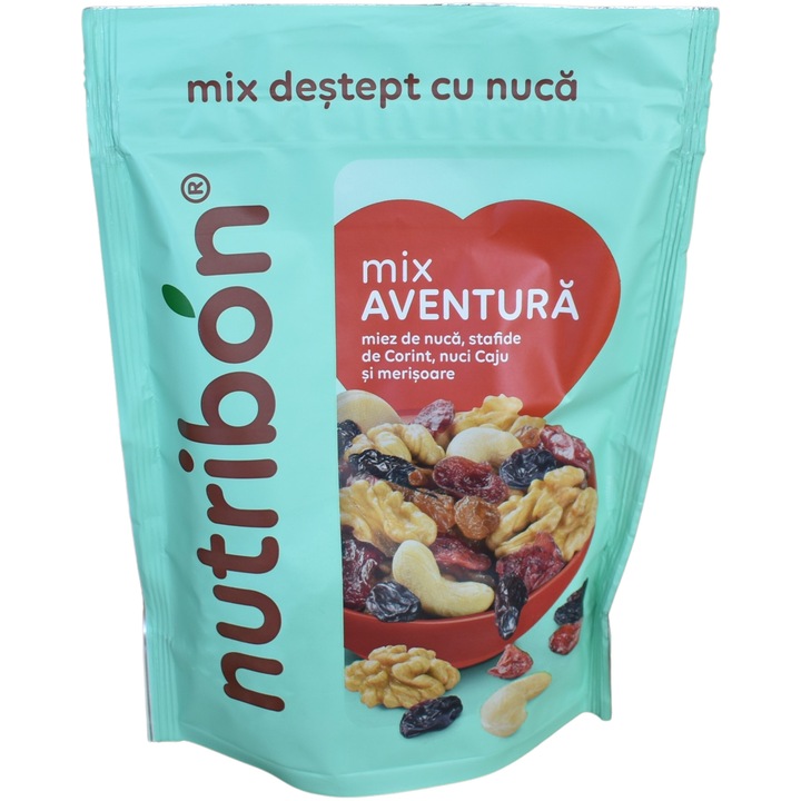 Nutribon Mix Aventura (Miez de Nuca, Caju, Merisoare, Stafide Corint ...