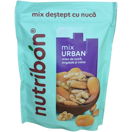 Nutribon Mix Urban (Miez de Nuca, Migdale, Caise Confiate), 150g - eMAG.ro