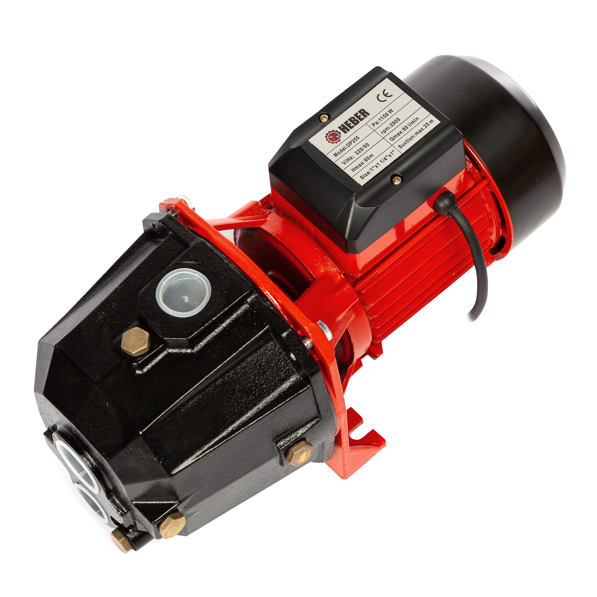 Pompa apa de suprafata, AUTODP 255, cu ejector, Heber® 1150 W, 80L ...