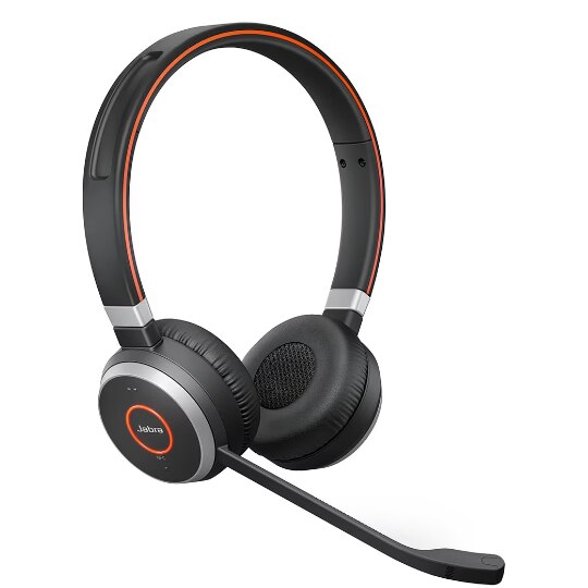 Casti Bluetooth Jabra Evolve 65 Duo, Negru - eMAG.ro