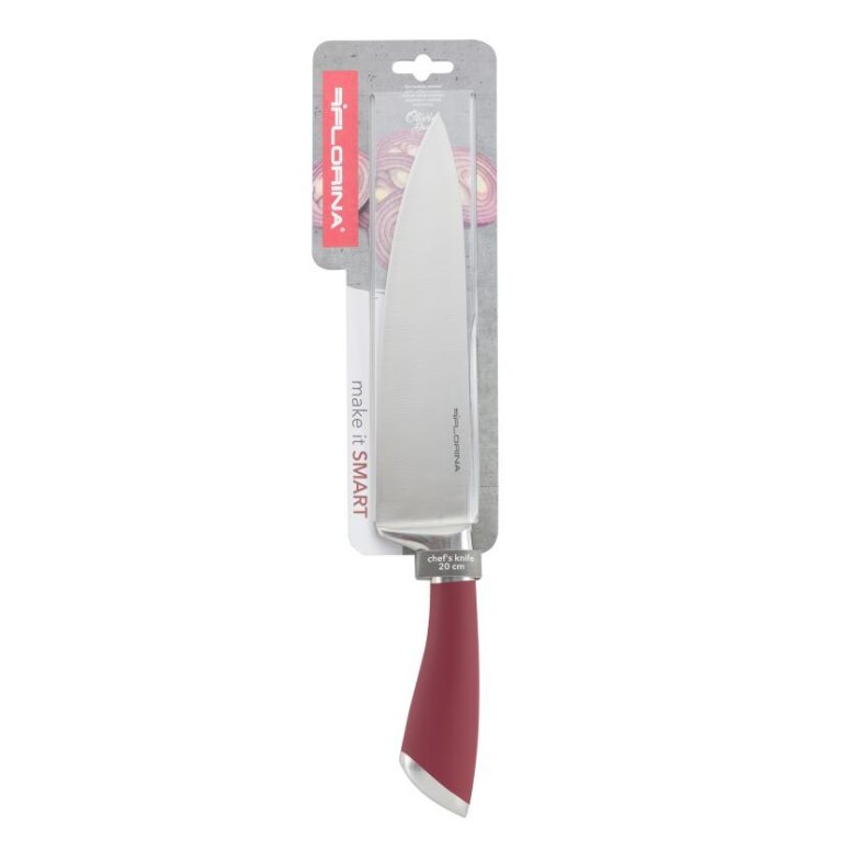 Cutit bucatar, Florina, Smart-Multi, Inox/Silicon, 20cm - eMAG.ro