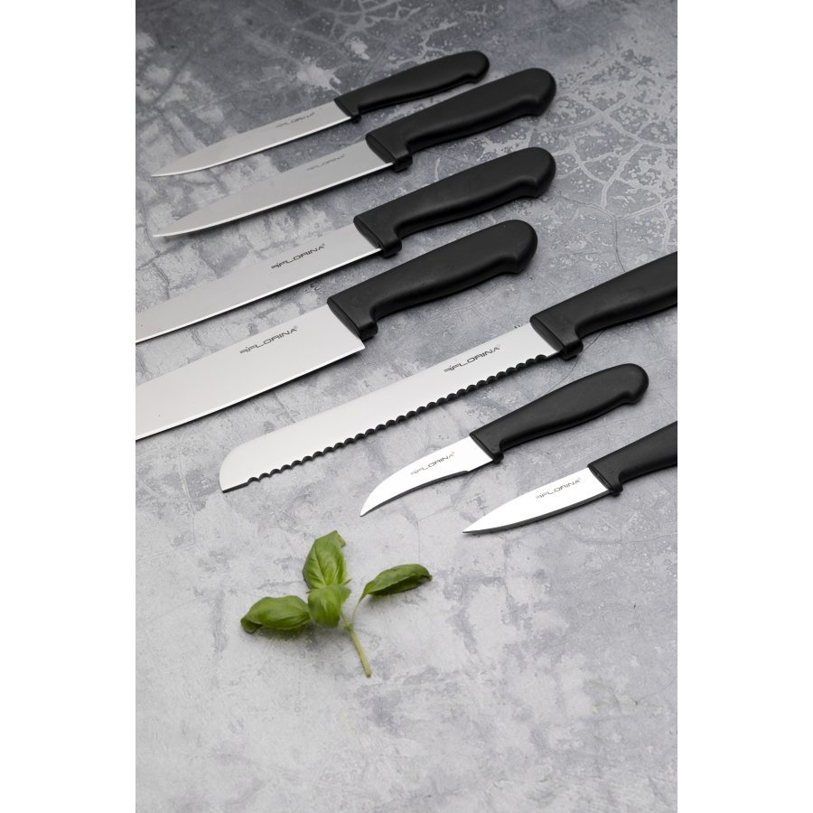 Cutit pentru legume, Anton, Inox, 7cm, Negru - eMAG.ro