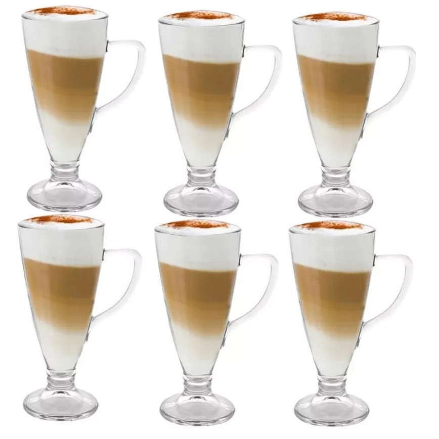 Pahar de cafea, Hrastnik, Sticla, 250ml, Transparent - eMAG.ro