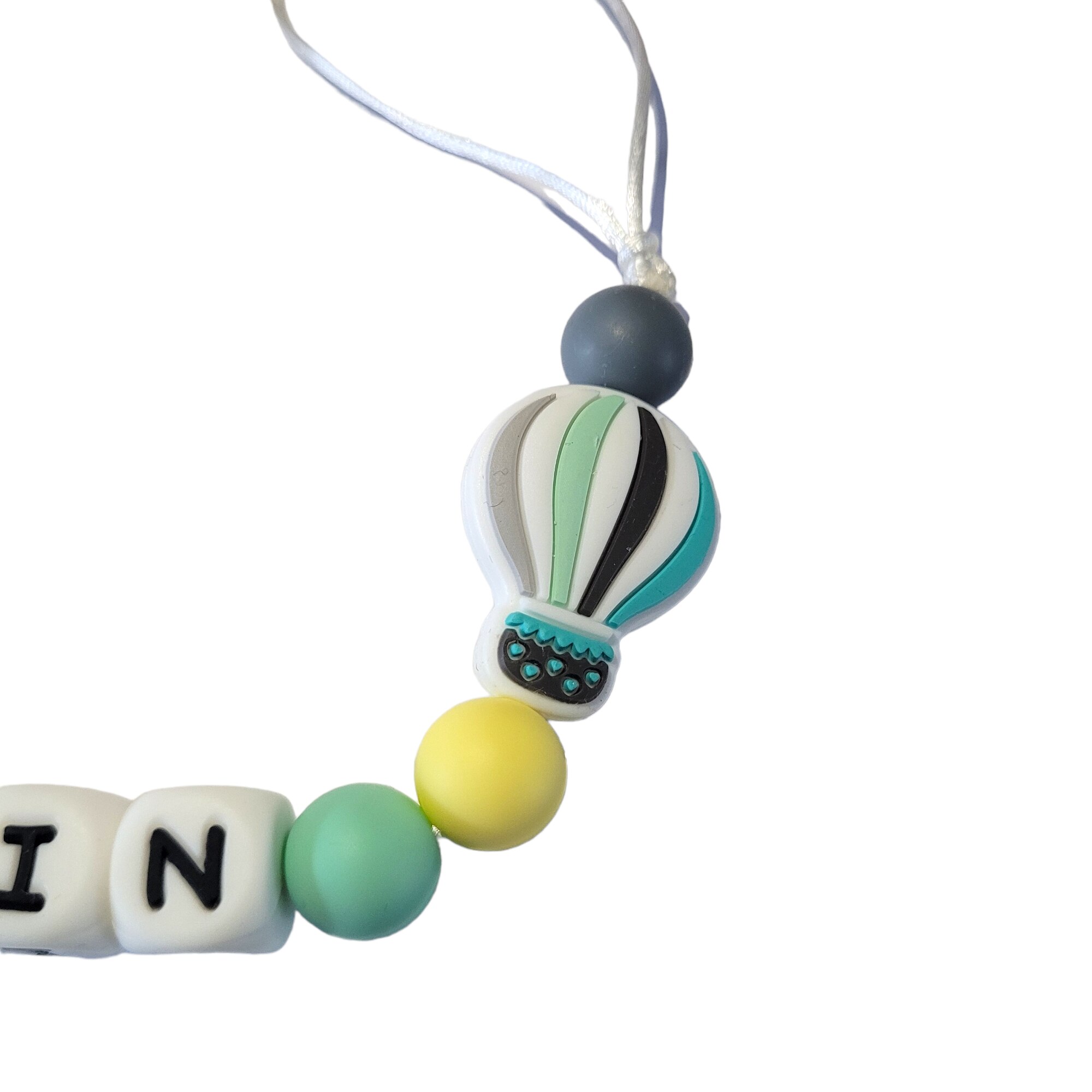 Lantisor pentru suzeta din silicon alimentar Bibi - eMAG.ro