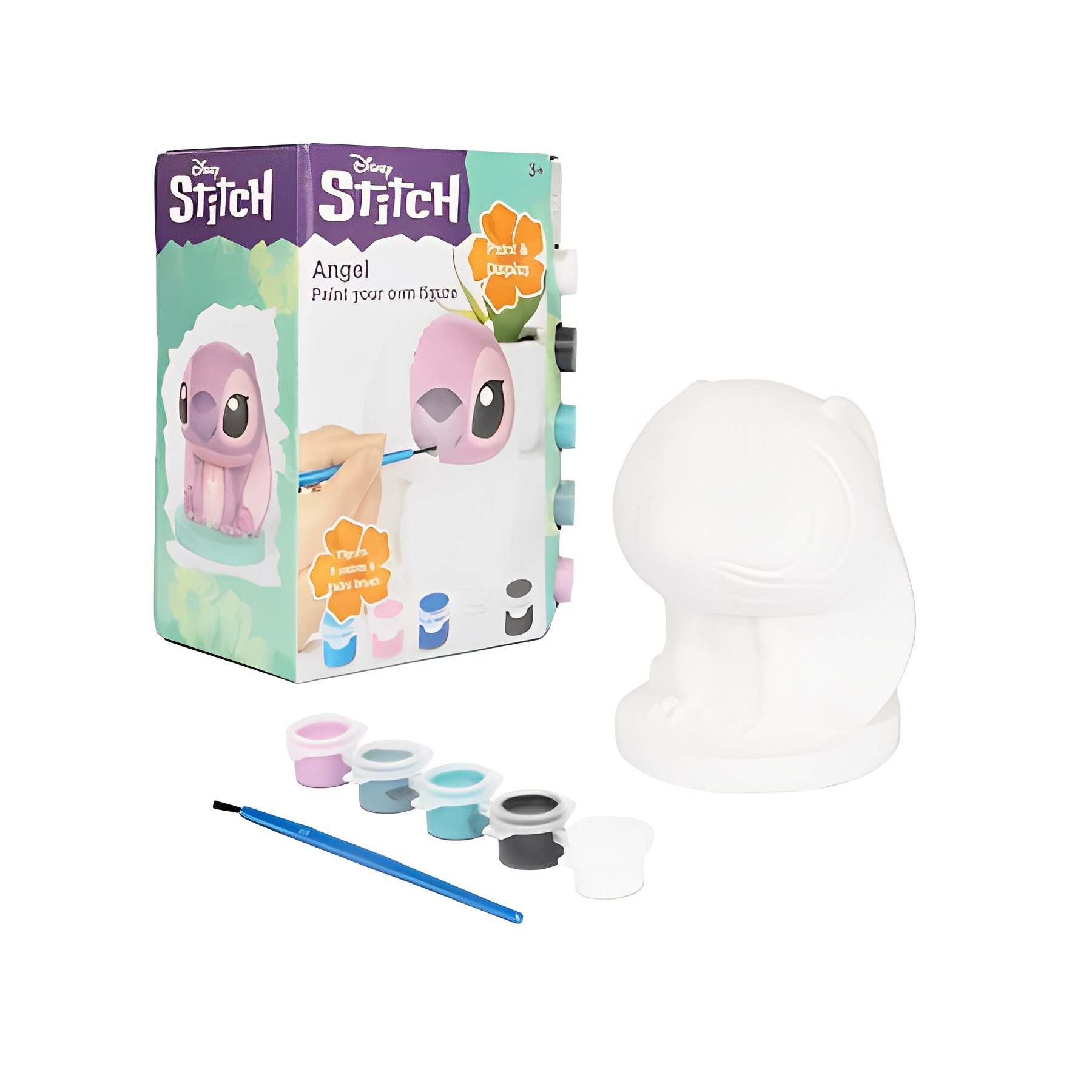 Figurina de colorat, Disney Lilo & Stitch, Angel 14x19cm - eMAG.ro