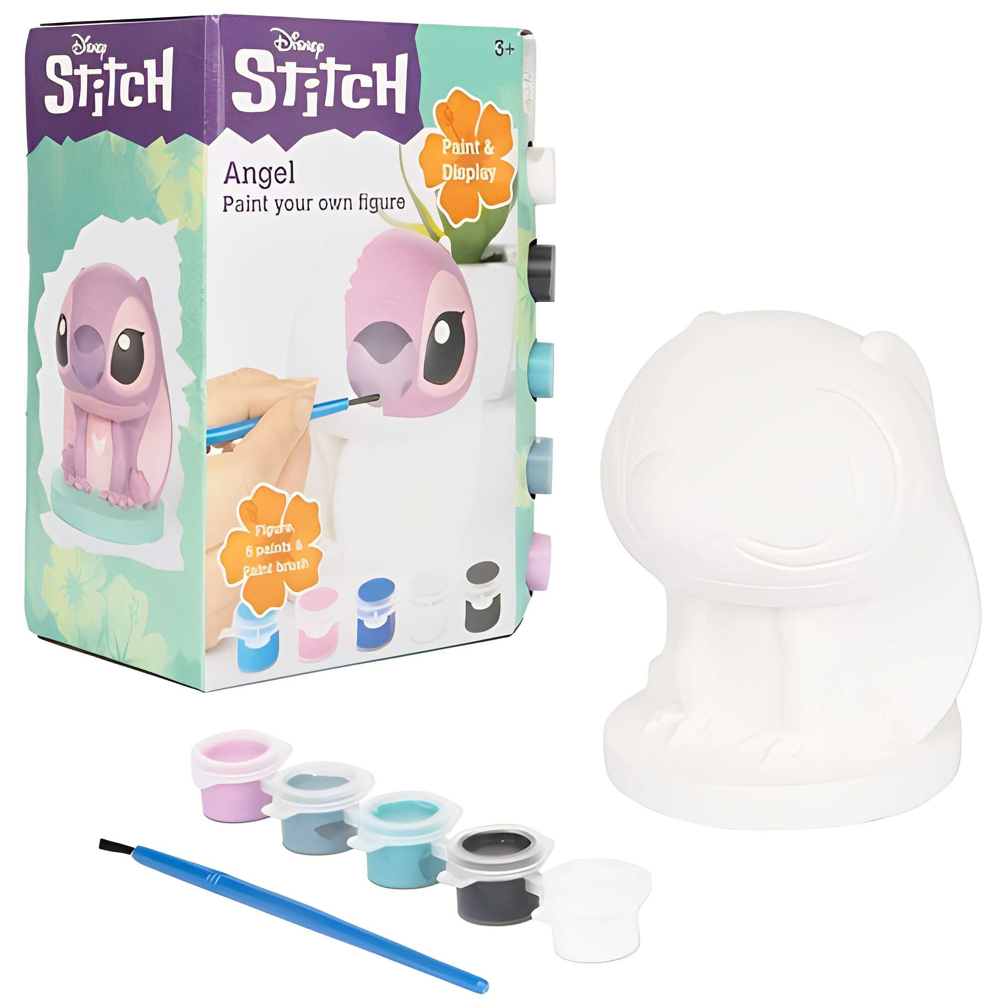 Figurina de colorat, Disney Lilo & Stitch, Angel 14x19cm - eMAG.ro