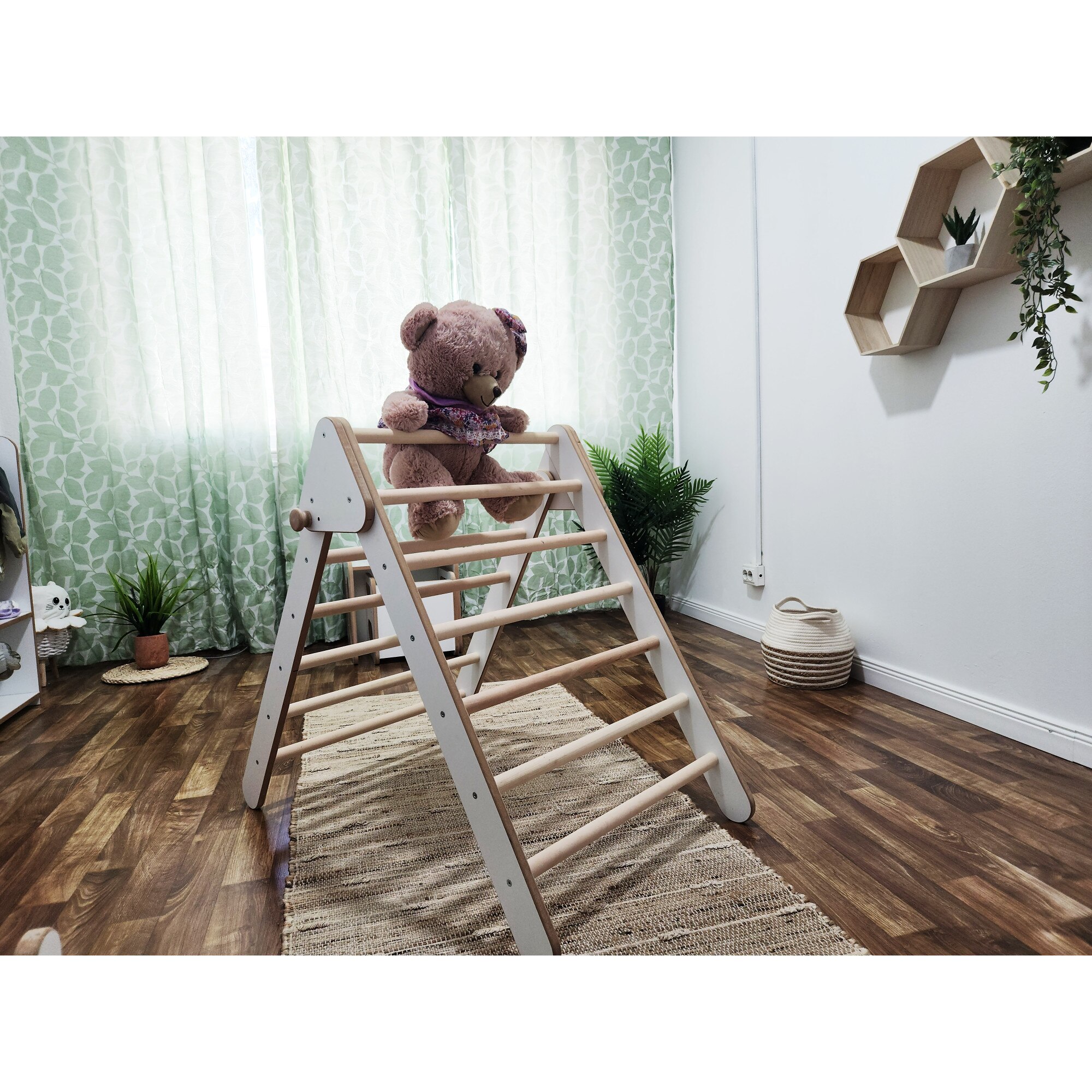 Triunghi pliabil Pikler de catarare, tip montessori - eMAG.ro