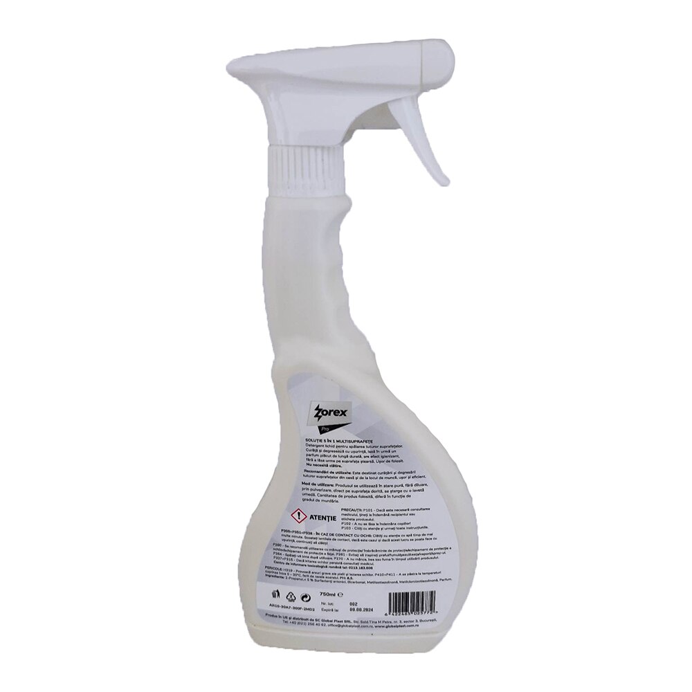 Solutie multisuprafete, Zorex Pro, 750 ML - eMAG.ro