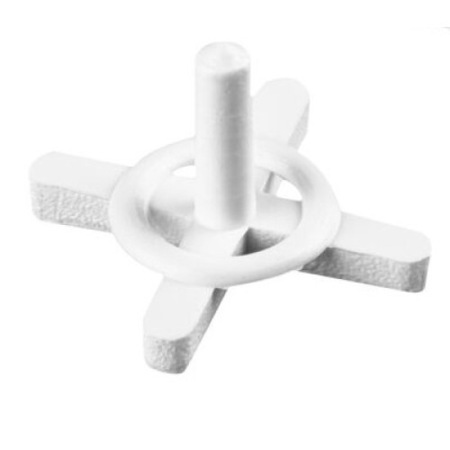 Set 100 distantiere cu cerc, Topex, Plastic, 4.0 mm, Reutilizabil, Alb ...