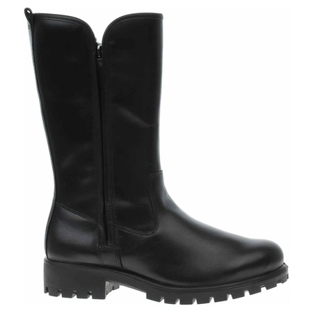 Cizme dama din piele naturala, Ecco 49004301001, negru, 38 - eMAG.ro