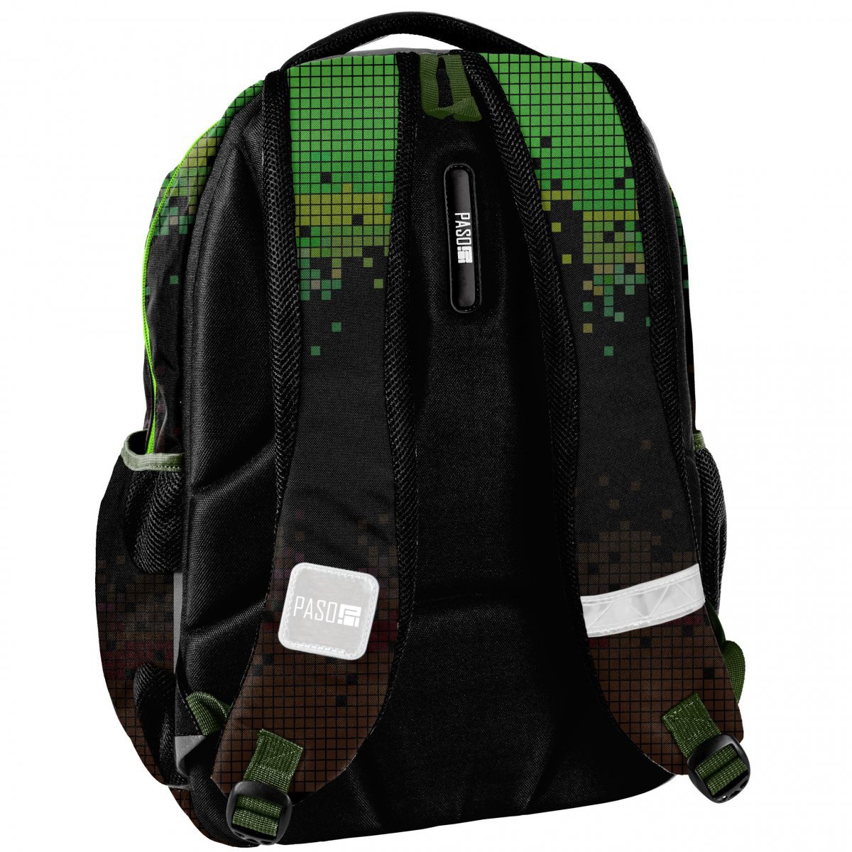 Rucsac multicolor ergonomic pentru scoala Minecraft, Pixel - eMAG.ro