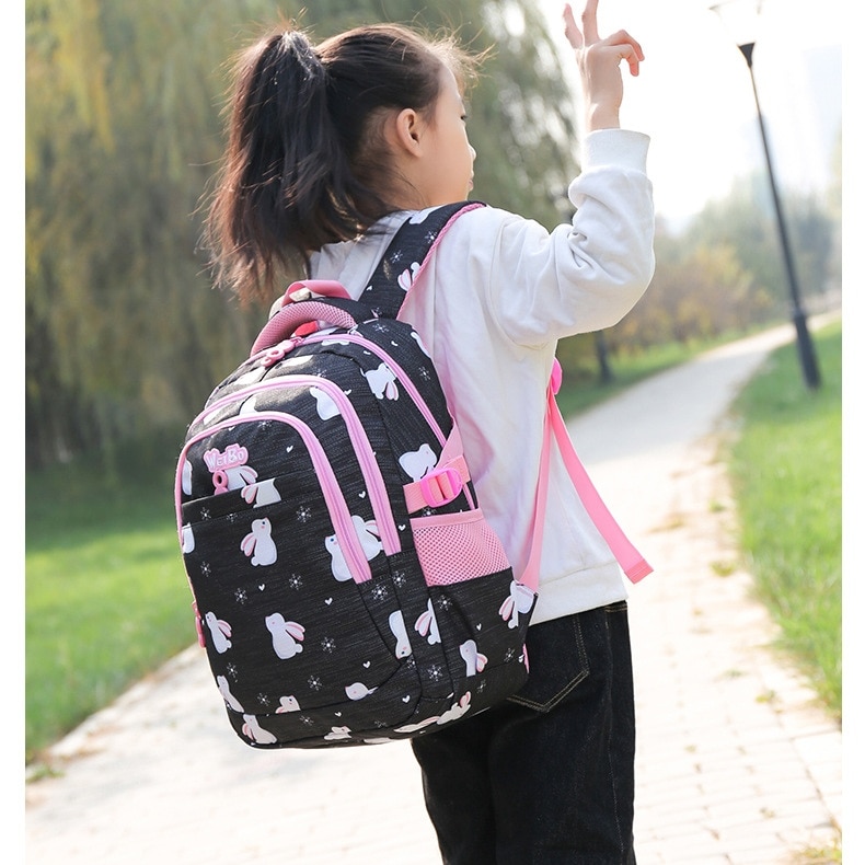 Set ghiozdan Scoala Penar si Geanta de umar, NEVERMORE, Imprimeu ...