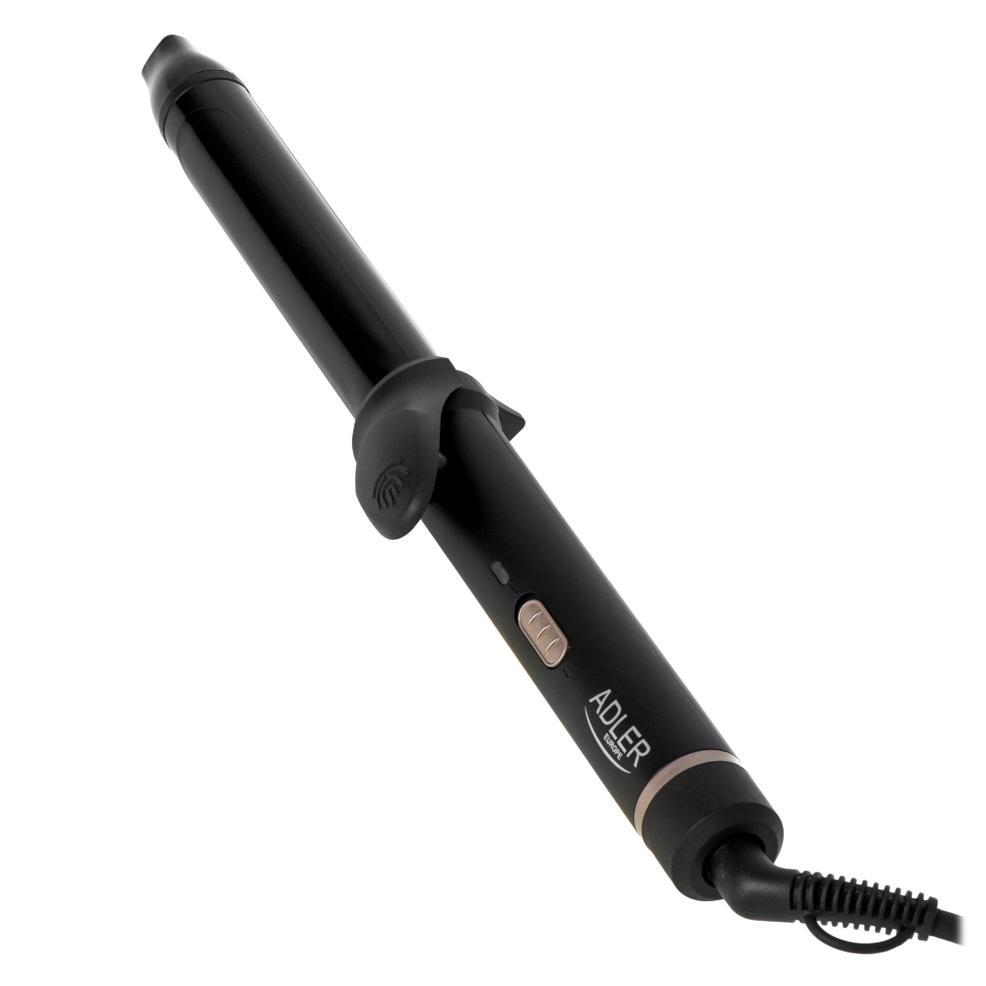 Ondulator, Adler, Ceramica, 25mm, Negru - eMAG.ro