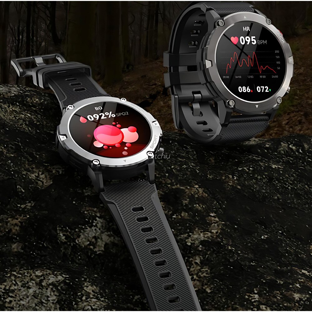 Ceas Smartwatch Sport C21, 1.32 inch, Apel Bluetooth HD, IP68, Multi ...