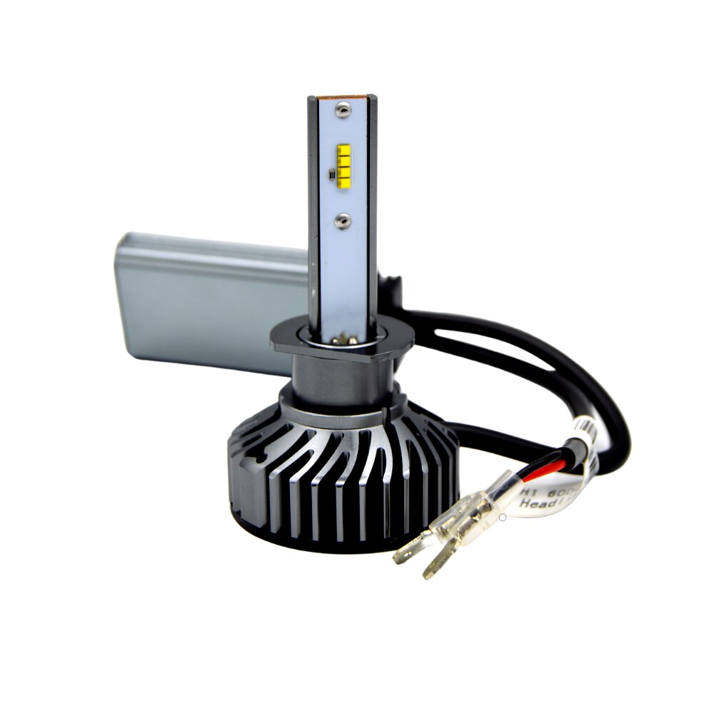 Set 2 x Becuri auto LED F2 H1, 110W/set, Canbus, 12000lm, 6000K - eMAG.ro