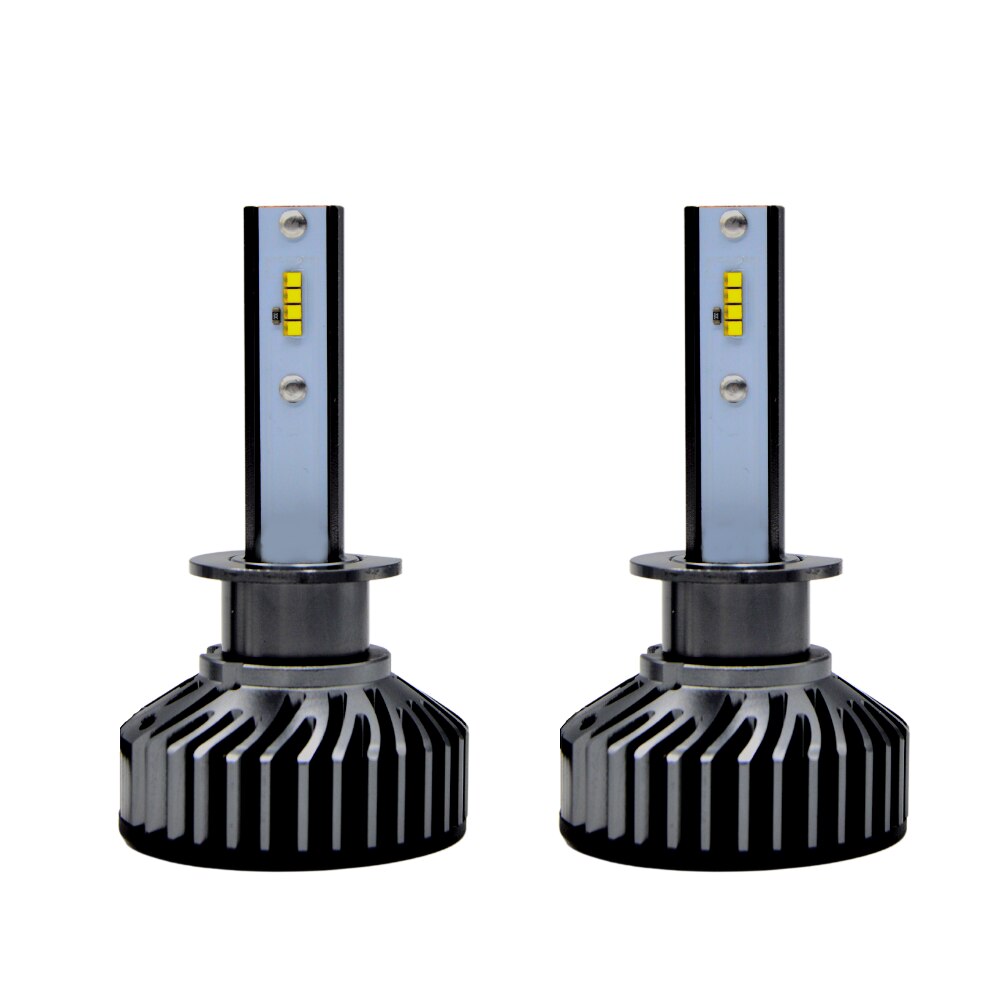 Set 2 x Becuri auto LED F2 H1, 110W/set, Canbus, 12000lm, 6000K - eMAG.ro