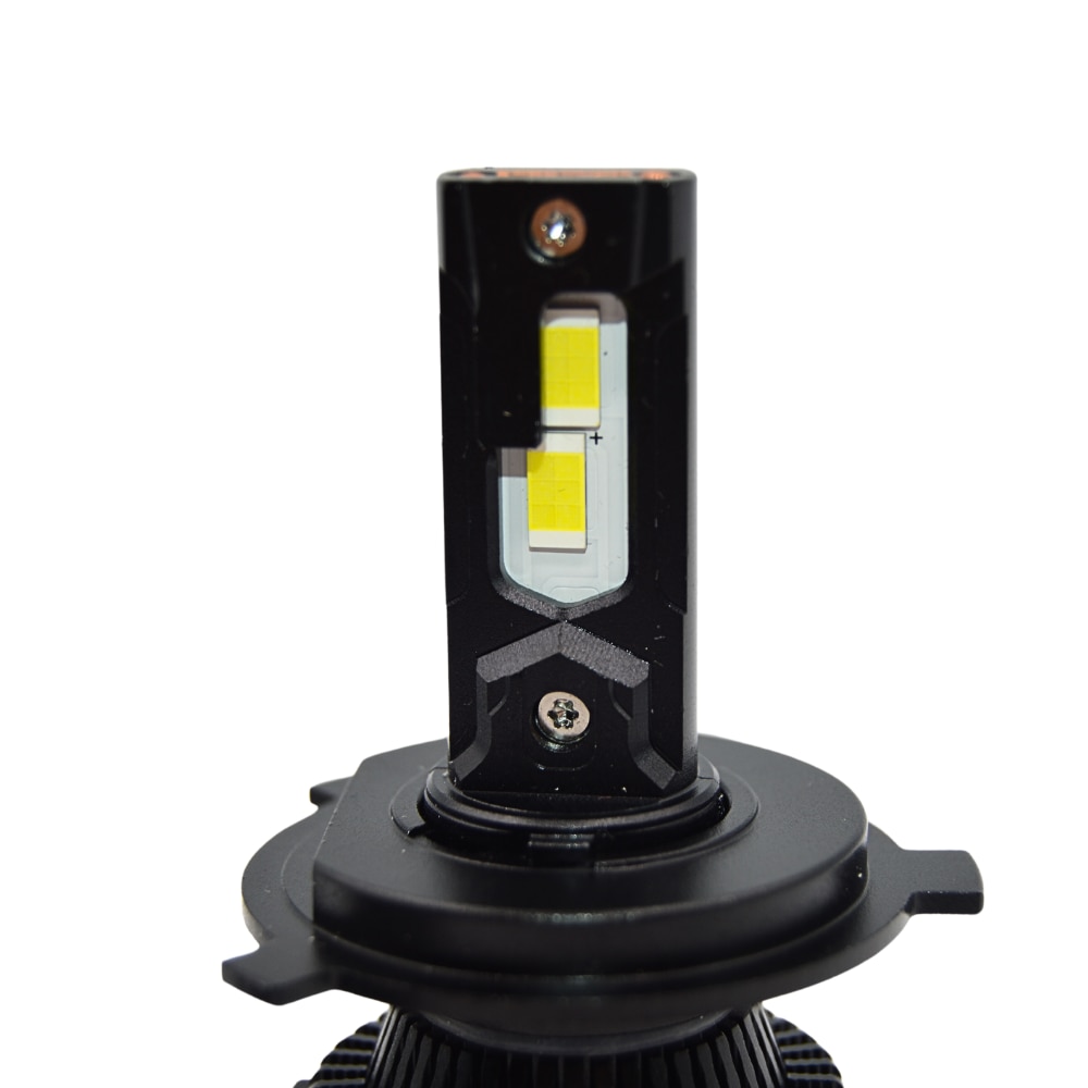 Set 2 becuri auto LED H4 V88S, 190W, 6000K, canbus, 18000lm - eMAG.ro