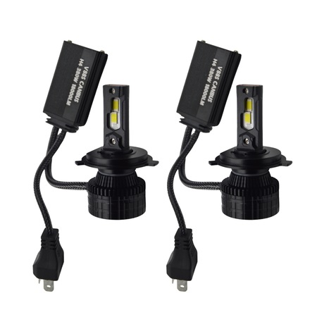 Set 2 becuri auto LED H4 V88S, 190W, 6000K, canbus, 18000lm - eMAG.ro