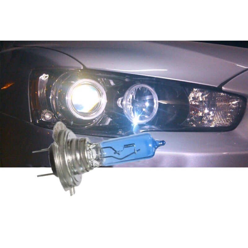 Set 2 x Becuri auto H7, Pegasus, Xenon efect, 12V, 100W - eMAG.ro