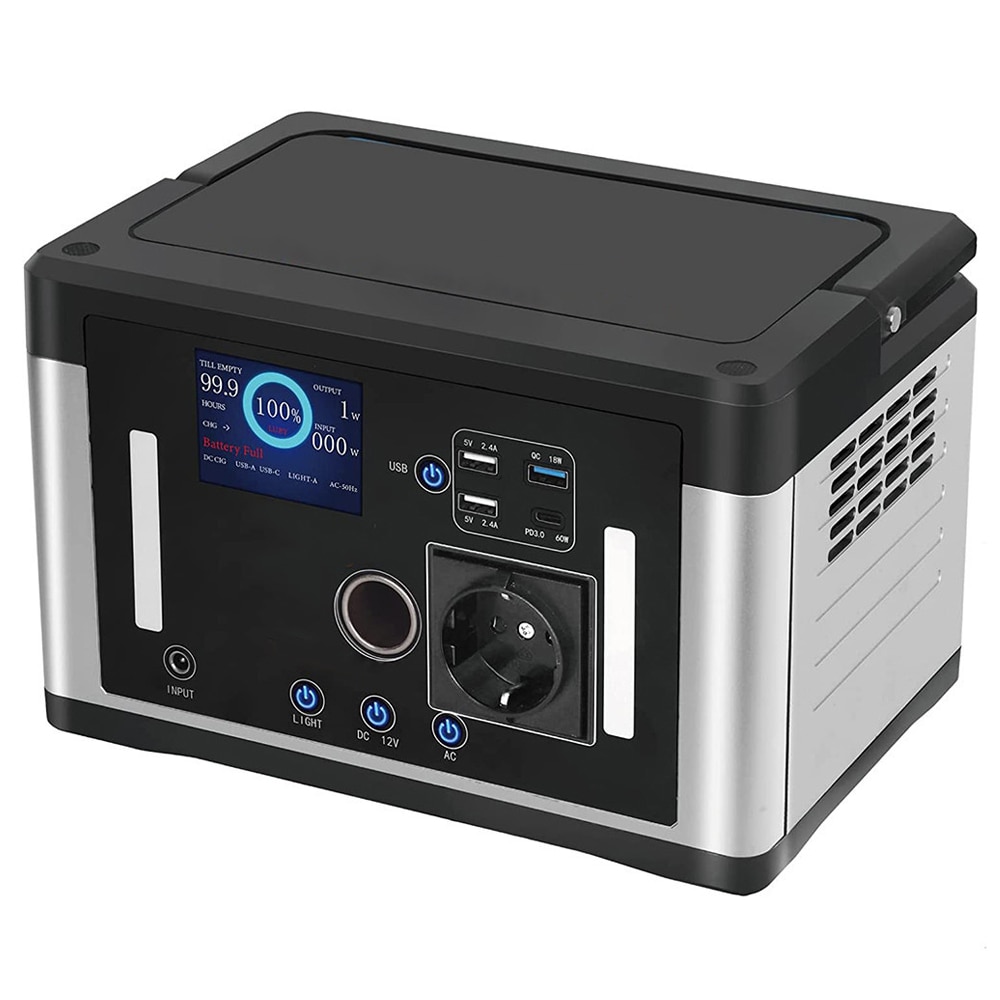 Statie de Alimentare Portabila Zenino - 1000W, Display LCD, Baterie ...