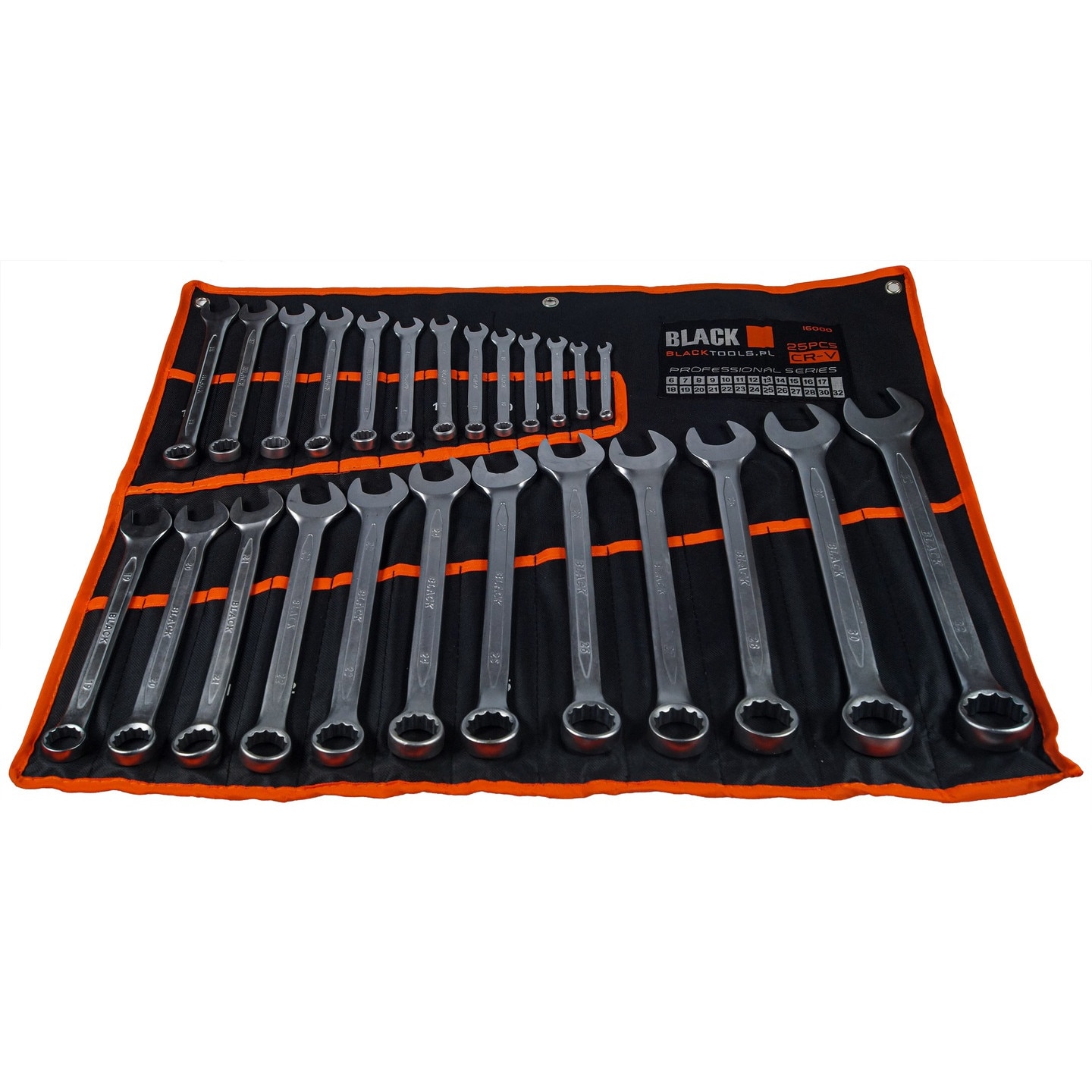 Set chei fixe combinate 6-32mm 25 bucati piese Chrome-Vanadium (16000 ...