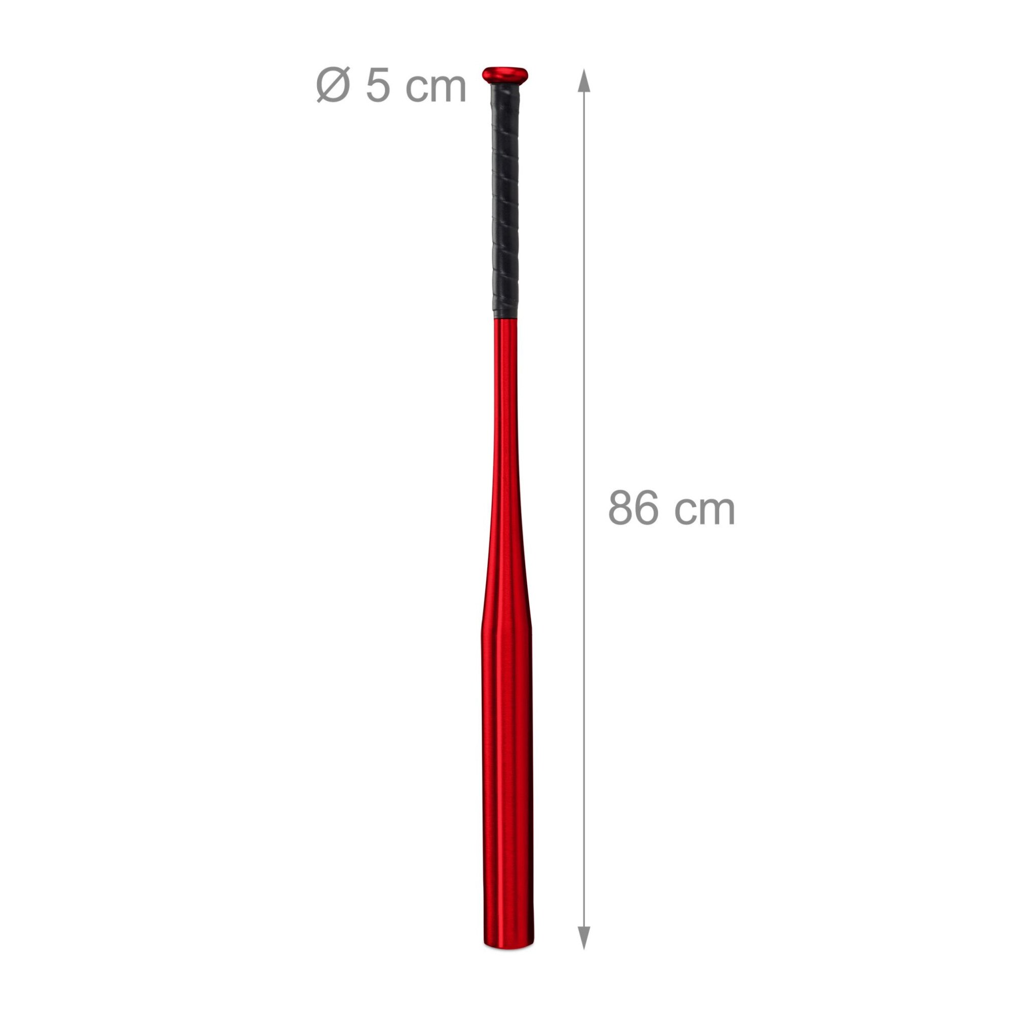 Bata de baseball din aluminiu, usoara, maner anti-alunecare, 34 inch ...