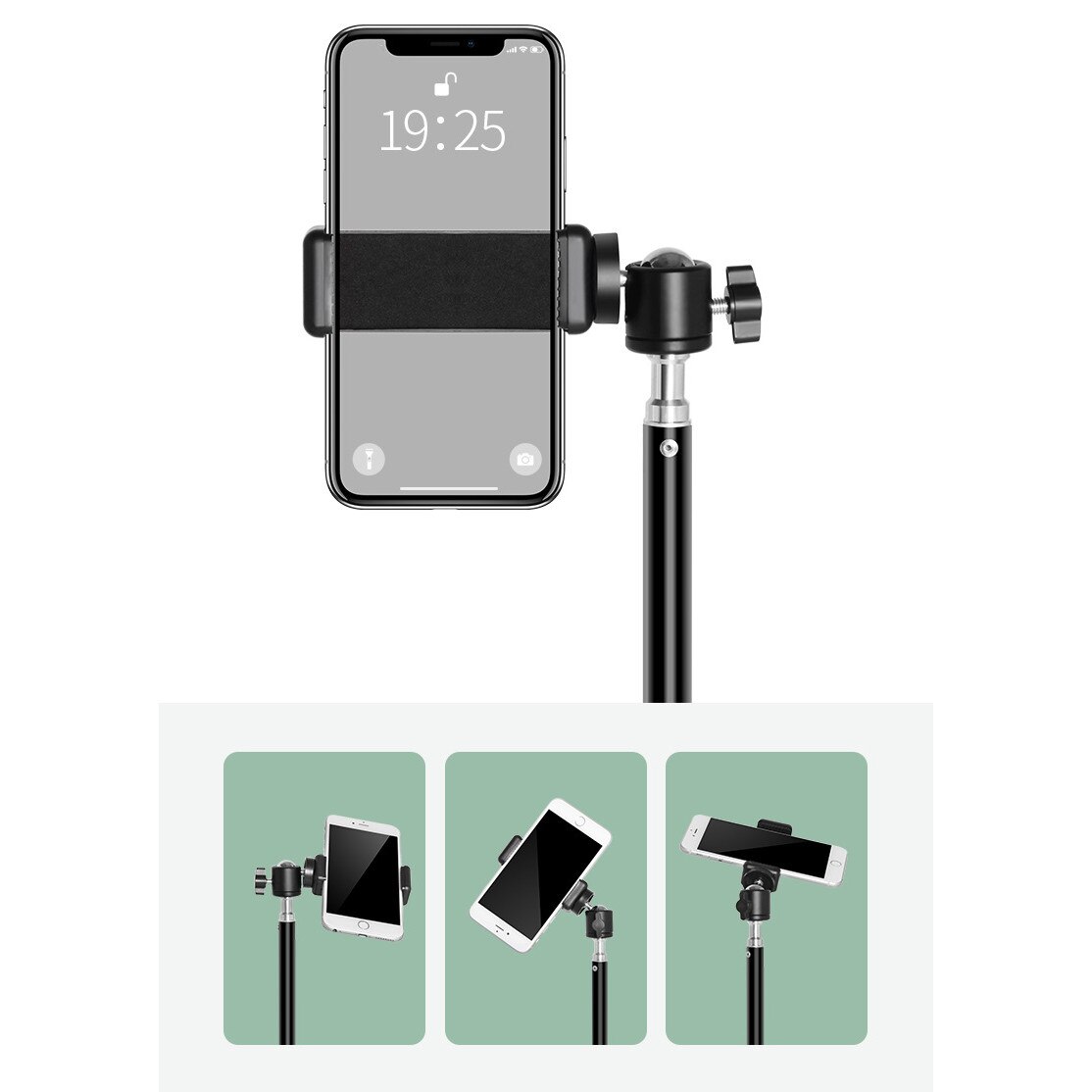 Trepied Foto Telescopic, Pentru Telefon/Camera Foto, Telecomanda ...