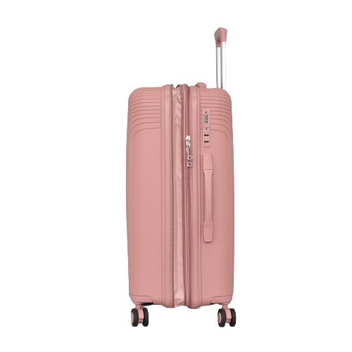 Troler, Perfect line, 66x45x26cm, Roz - eMAG.ro