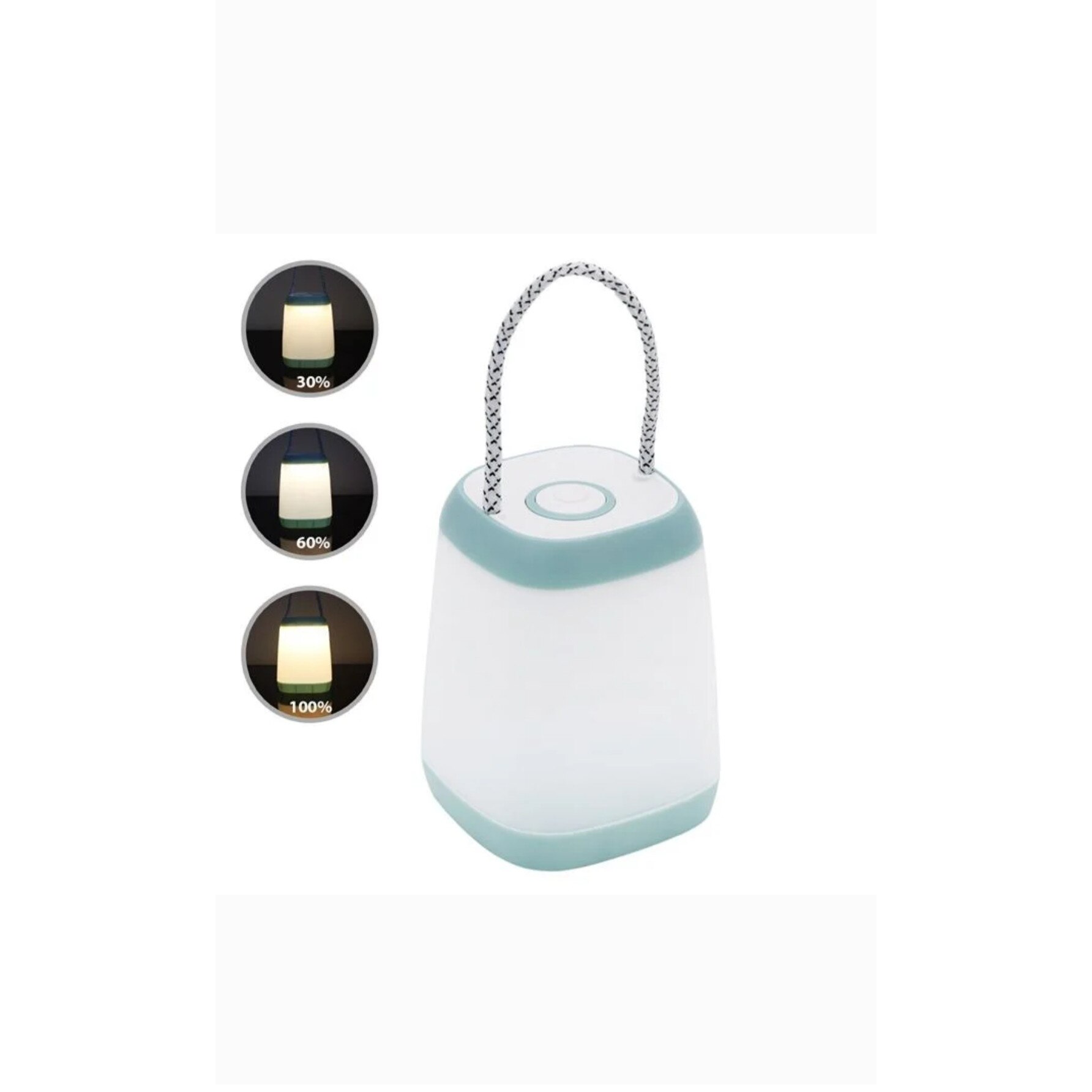 Felinar cu regulator de intensitate a luminii 16 LED-uri 9x9x12.5cm ...