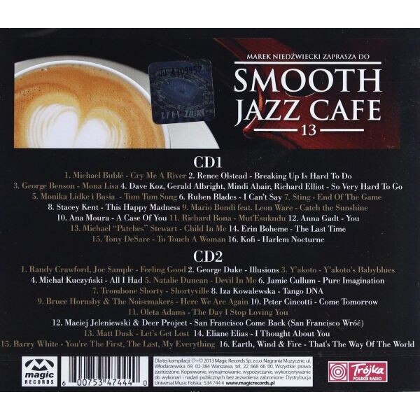Smooth Jazz Cafe vol.13 - Marek Niedźwiecki Zaprasza [2CD] - eMAG.bg