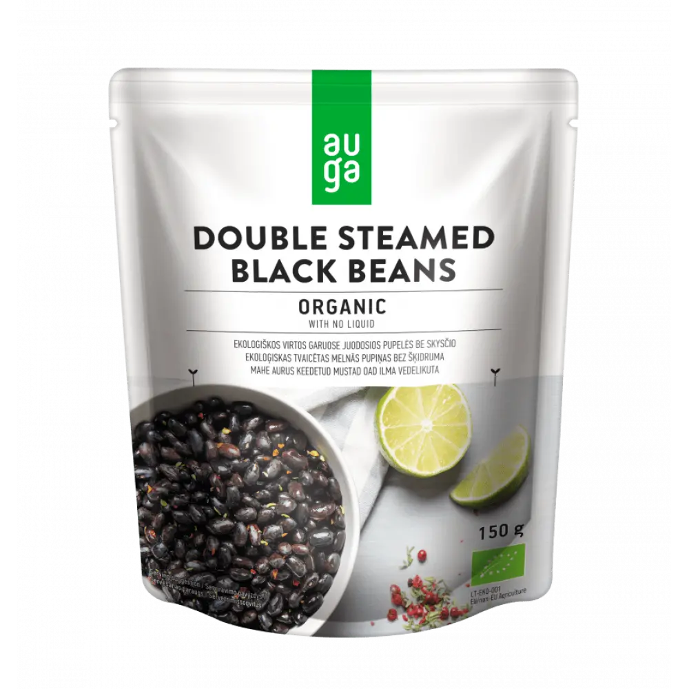 Fasole Neagra Bio in Vid fara Saramura, 150g - eMAG.ro