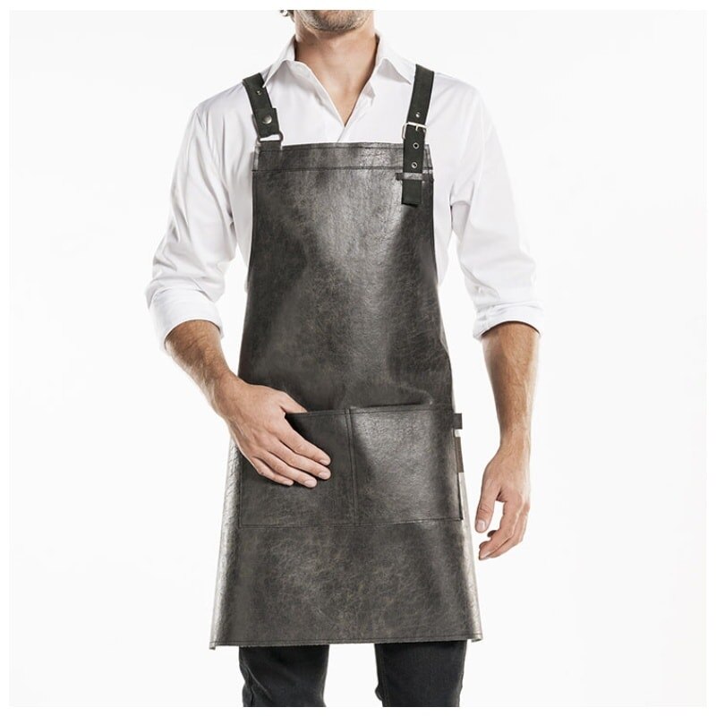 Sort de bucatarie, Chaud Devant, Piele, 70 x 80 cm, Gri - eMAG.ro