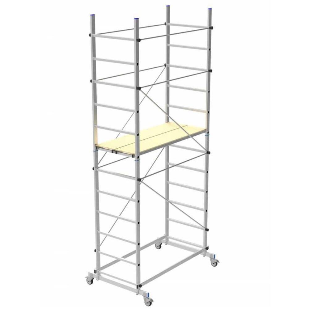 Schela mobila cu doua platforme Marchetti Aeus, max 150 kg, 4 m ...