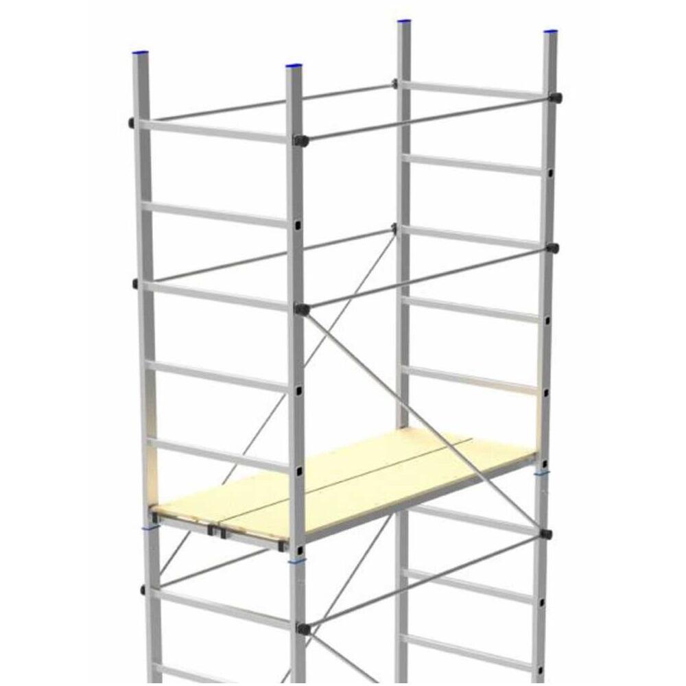 Schela mobila cu doua platforme Marchetti Aeus, max 150 kg, 4 m ...