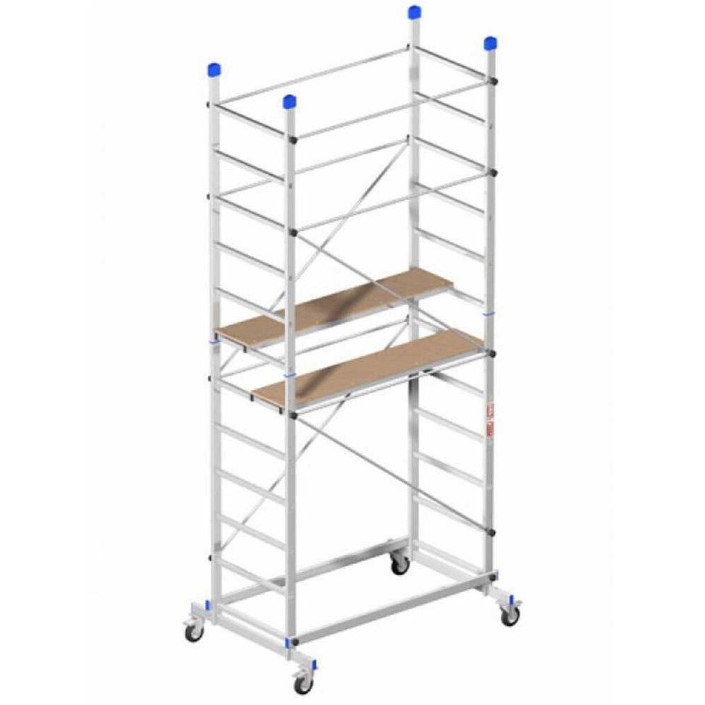 Schela mobila cu doua platforme Marchetti Aeus, max 150 kg, 4 m ...