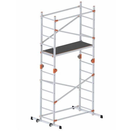 Schela mobila multifunctionala GIERRE Fast&Lock 200, max 150 kg, 4 m ...