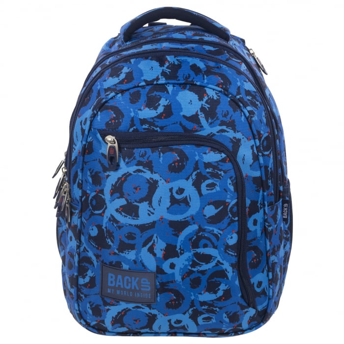 Детска ученическа несесер Back UP MODEL D8 Abstract Слушалки ПОДАРЪК ...