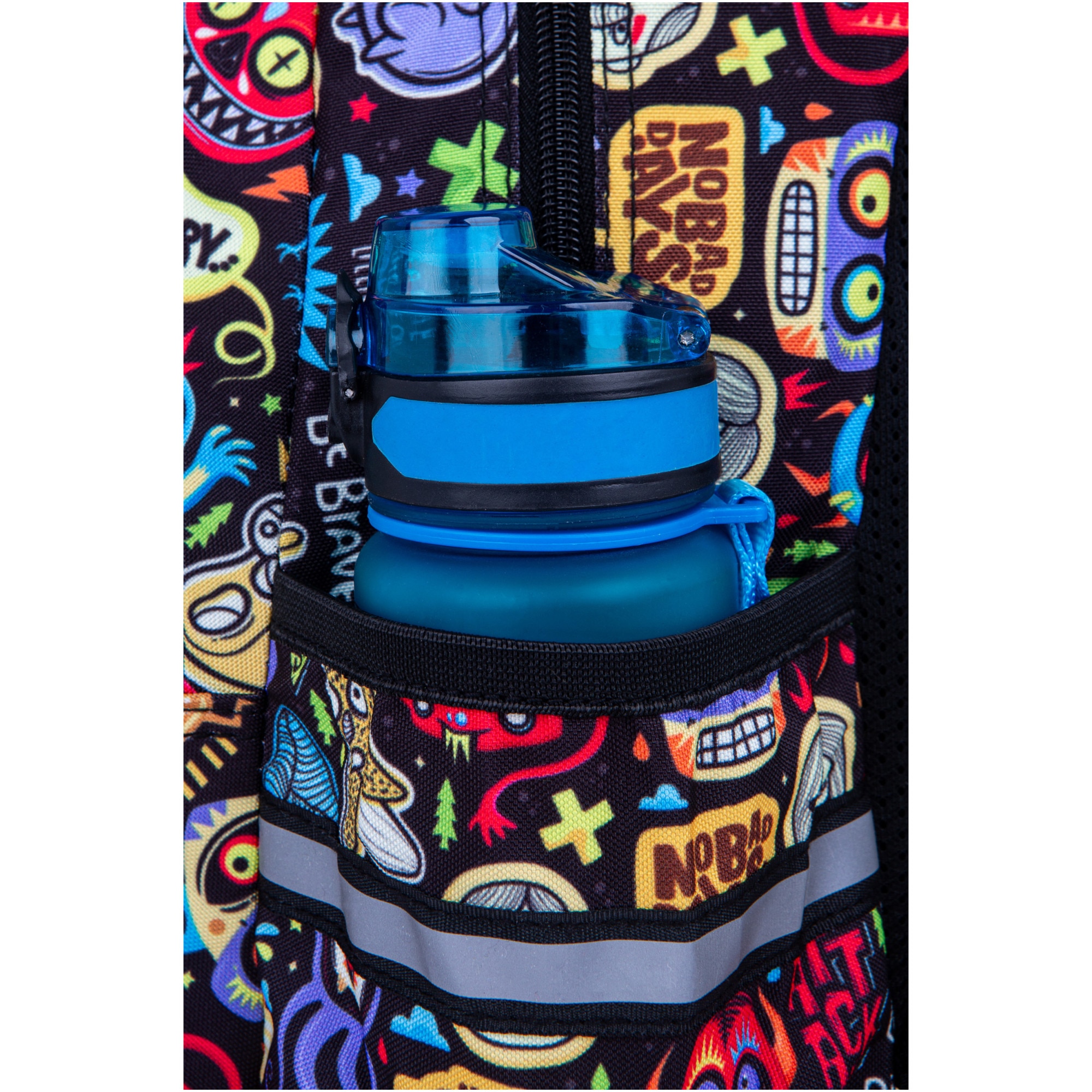 Ghiozdan CoolPack, Jerry, scary autocolente, dimensiuni 41cm x33cm x6cm ...