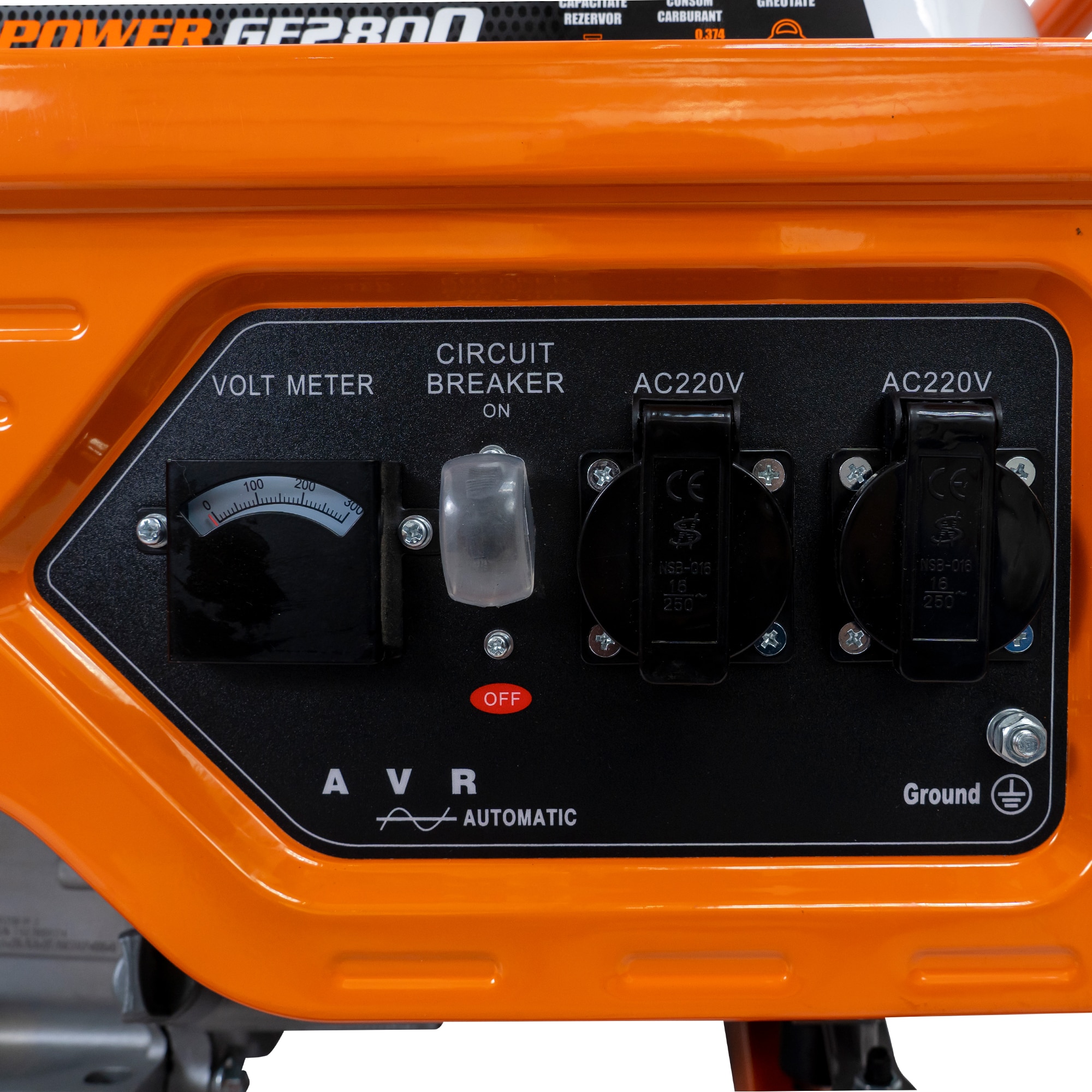 Generator curent electric Ruris r-power GE2800, 7 CP, 2800 W, 212 CC, 4 ...